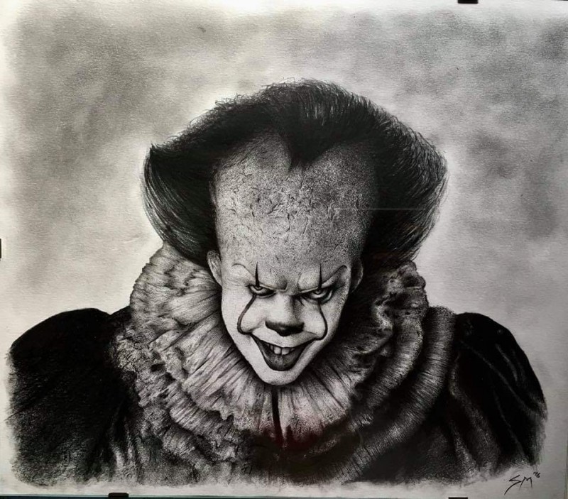 Simone Mazzoni - Pennywise portrait